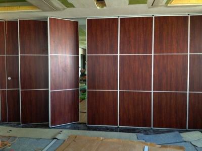 China Acoustic Office Room Divider 65mm Sliding Track Wheel Portable Folding Door for sale