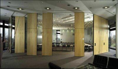 China Commercial Sliding Partition Wall Panel 65mm 85mm 100mm for Banquet Halls for sale