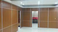 China 100mm Folding Movable Sound Proof Sliding Partition Walls for Conference Room Up to 18000mm Height for sale