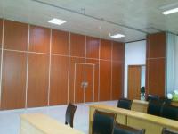 China Fireproof Wood Mobile Folding Sound Proof Partition Wall Size 100 mm for sale