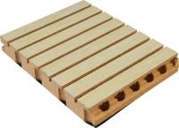 China Soundproof Wooden Grooved Acoustic Panel 12-18mm MDF for Cinema Wall Covering for sale