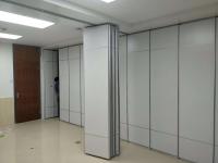 China Acoustic Leather Office Movable Partition Walls 65mm 100mm Commercial Furniture for sale