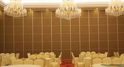 China MDF Movable Wall Track Flexible Room Partitions 65mm 85mm 100mm for Banquet Hall for sale