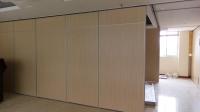 China Commercial Sliding Modular Sound Proof Partition Wall 600-1200mm Panel Width with Top Hanging System for sale