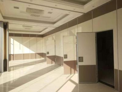 China Operable Sliding Partition Walls 65mm 85mm 100mm Plywood Room Divider for Banquet Hall Decoration for sale