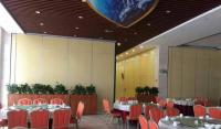 China Melamine Surface Wooden Room Dividers 55dB Acoustic Soundproofing Panels for Hotel for sale