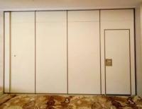 China Acoustic Movable Wall Partitions 65mm 85mm 100mm Wooden Sliding Room Dividers for Hotels for sale