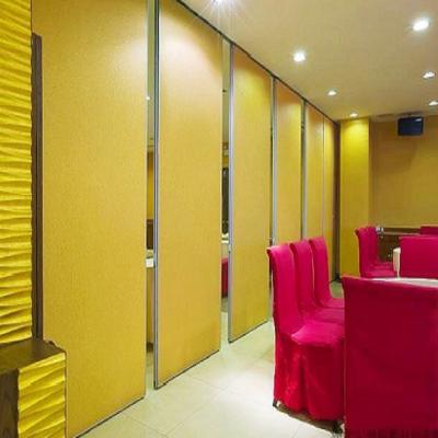 China Movable Sliding Folding Room Dividers Sound Proof Partition Walls Type 65 700mm-1200mm for sale