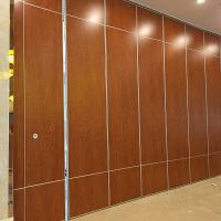 China Interior Hanging Decorative Acoustic Folding Movable Wall Partitions System for sale