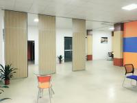China Aluminium Alloy Melamine Surface Soundproof Movable Wall Partition 65 mm Thickness for sale