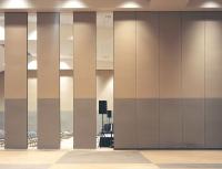 China BUNGE Type 65 Acoustical Folding Room Dividers - 600-1200mm Panel Width, 60+ Minute Fire Rating for sale
