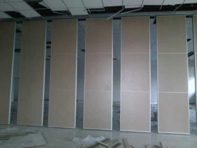 China Sliding Folding Acoustic Movable Partition Walls 600-1200mm Panel Width 53dB Sound Insulation for sale