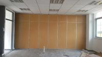 China Acoustic Moving Sound Proof Room Divider 65mm 85mm 100mm Flexible Aluminium Track Office Partition Wall for sale