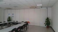 China MDF Board Movable Partition Wall Aluminium Frame 65mm 100mm Thickness for Conference Room for sale