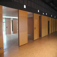 China Vertical Folding Sliding Sound Proof Operable Partition Walls For Residential for sale