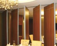 China BUNGE 85mm Acoustic Moveable Operable Wall Panels 37-58dB Sound Insulation Sliding Partition for sale