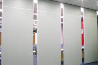 China Aluminum Alloy Frame Glass Partition Wall 65mm Soundproof Office Acoustic Partition for sale
