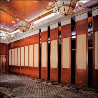 China Temporary Operable Sliding Partition Walls Retractable Aluminum Frame for sale
