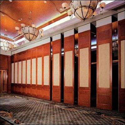 China Temporary Operable Sliding Partition Walls Retractable Aluminum Frame for sale