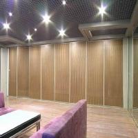 China Banquet Hall Operable Partition Walls with Large - scale Aluminum Frame for sale