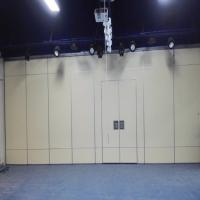 China Acoustic Folding Movable Conference Room Partition Wall with Wheels for sale