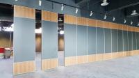 China Aluminum Alloy Sliding Partition Wall 65mm 85mm 100mm Soundproof Folding Wall for Exhibition Hall for sale