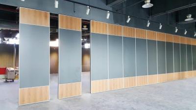 China Aluminum Alloy Sliding Partition Wall 65mm 85mm 100mm Soundproof Folding Wall for Exhibition Hall for sale