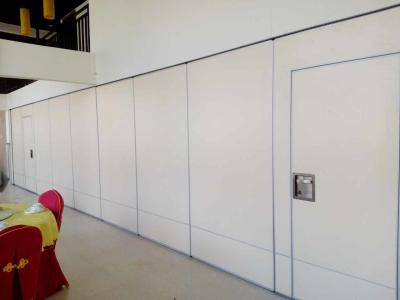 China Aluminum Frame Sliding Movable Room Dividers 2-17m Height 32-55dB Soundproof Partition Walls for sale