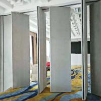 China Operable Removable Partition Walls for Banquet Hall 65mm Thickness for sale