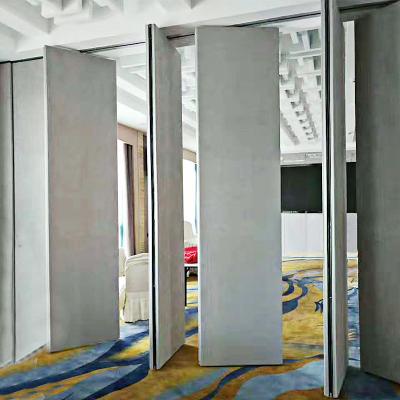 China Operable Removable Partition Walls for Banquet Hall 65mm Thickness for sale