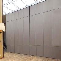 China Soundproof Office Floor to Ceiling Partition Wall With Movable Track Aluminium Profile for sale