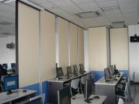 China Commercial Office Operable Acoustic Partition Wall 500 - 1200 mm Width for sale