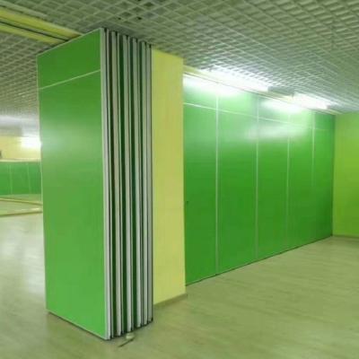 China Floor to Ceiling Accordion Acoustic Room Dividers with 32-55dB STC and 2-17 Meter Height Range for sale