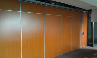 China Wooden Folding Panel Partitions / Temporary Room Dividers 17 Meter Height for sale