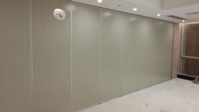 China Operable Sliding Acoustic Partition Wall For Classroom 65mm Thickness for sale