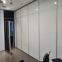China Decorative Sound Proof Operable Partition Walls 600-1200mm STC 35-58dB for Office Hotel Ballroom for sale