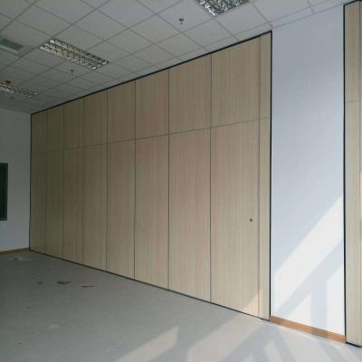 China Movable Wooden Soundproof Partition Walls STC 32-53 Rating 600-1200mm Panel Width Malaysia for sale