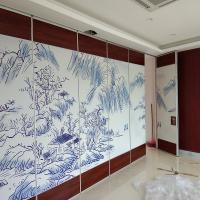 China Modular Movable Sound Proof Partitions 600-1200mm Panel Width Acoustic Room Dividers for sale