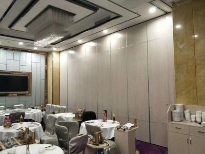 China Leather Surface Soundproof Movable Divider Walls , Aluminium Room Dividers for sale