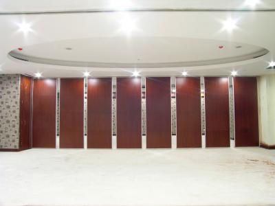 China Malaysia Folding Partition Walls - 6000mm Panel Height, 32-50dB Sound Insulation, Aluminum Frame Construction for sale