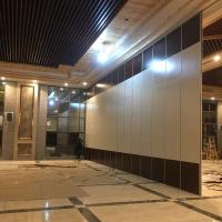 China Collapsible Operable Acoustic Partition Wall for Auditorium Sound Insulation for sale