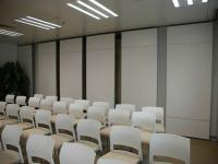 China Panel Height 4 m Sliding Aluminium Track Movable Partition Walls / Classroom Dividers for sale