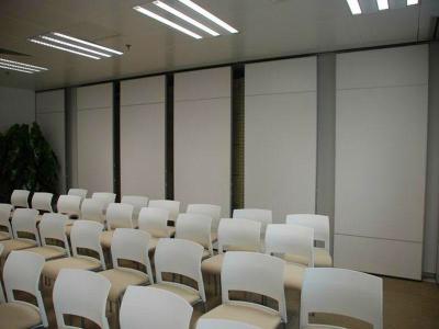 China Panel Height 4 m Sliding Aluminium Track Movable Partition Walls / Classroom Dividers for sale