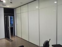 China Hanging System Sliding Partition Walls For Classroom Panel Thickness 65 mm for sale