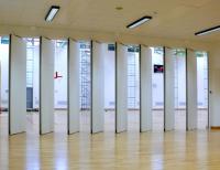China Sliding Door Movable Partition Wall Retractable 65mm 85mm 100mm for Hotel for sale