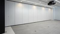 China Movable Sliding Partition Walls High Aluminum Frame Interior Position for sale