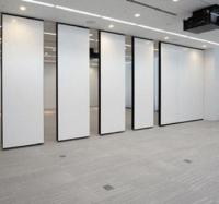 China Restaurant Acoustic Sliding Partition Wall With Environmentally Friendly Materials for sale