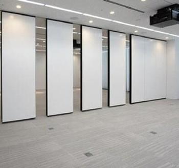 China Restaurant Acoustic Sliding Partition Wall With Environmentally Friendly Materials for sale