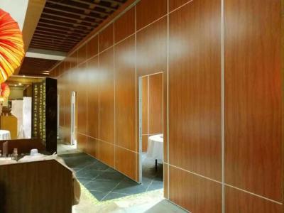 China Aluminium Frame Retractable Operable Partition Wall 4m Height Acoustic Room Divider for sale