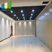 China Fabric Finishing Surface Fireproof Folding Partition Walls Space-Saving Solutions for Multi-Use Areas for sale